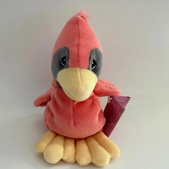 Toys | Precious Moments Tender Tails Red Cardinal Bird Plush Vintage 8 ...
